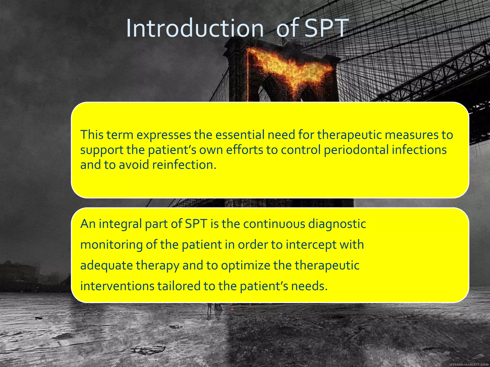 Supportive Periodontal Treatment | PPTX