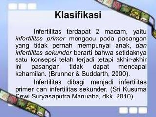 infertilitas laki-laki | PPTX