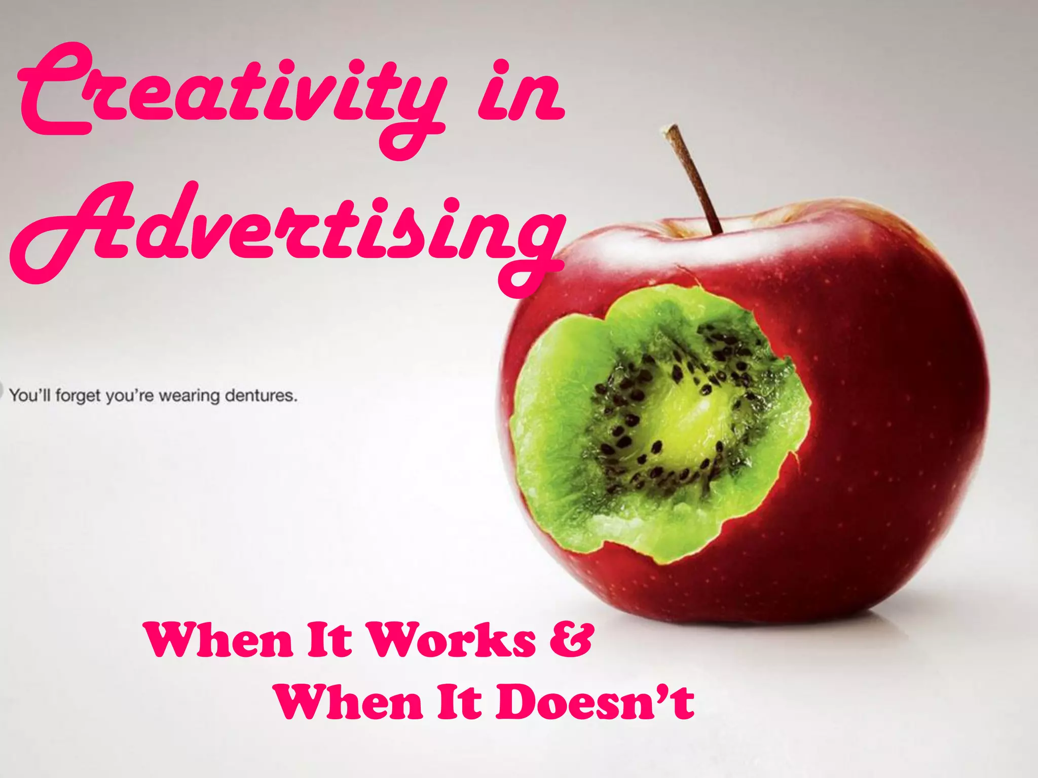 Creativity in Advertising | PDF