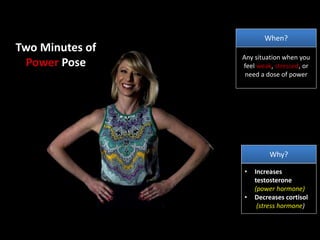 Your body language shapes who you are | PPTX