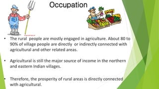 Rural Characterstics | PPT