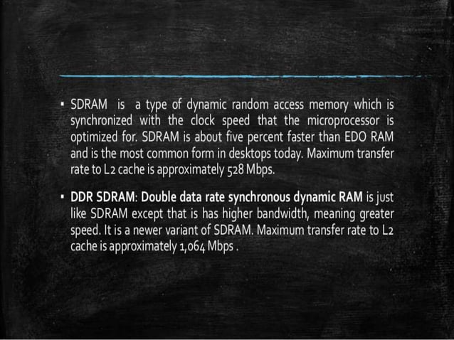 Presentation of RAM | PPSX