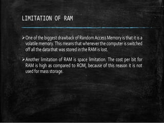 Presentation of RAM | PPT