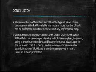 Presentation of RAM | PPT
