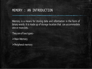 Presentation of RAM | PPT