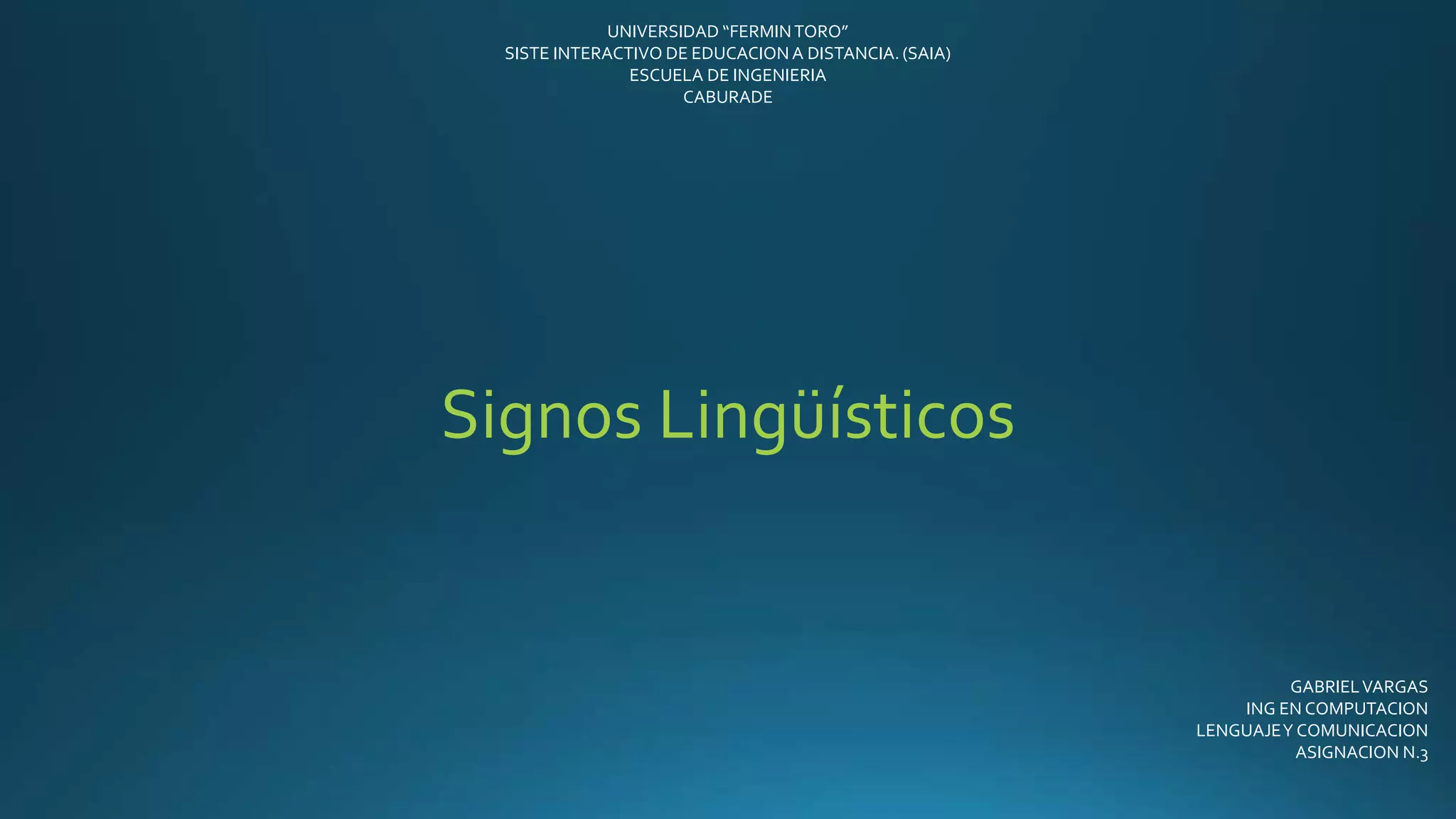 Mapa Conceptual Signos Linguisticos | PPTX