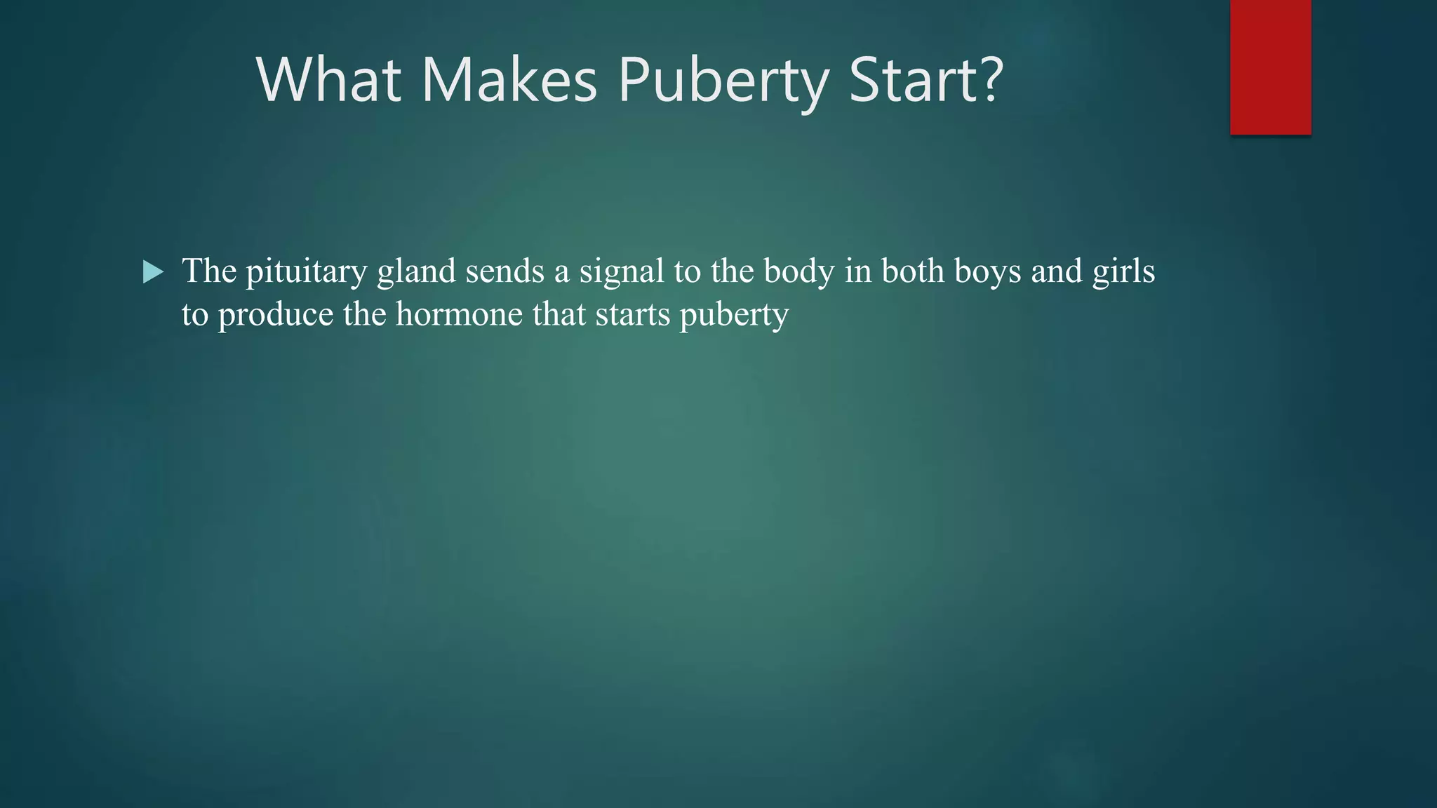 Puberty by Samuel Weeks | PPTX