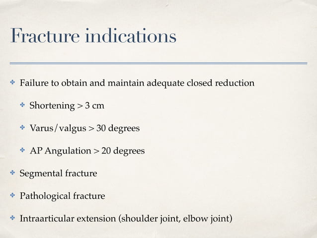 Closed fracture at the humeral shaft | PDF