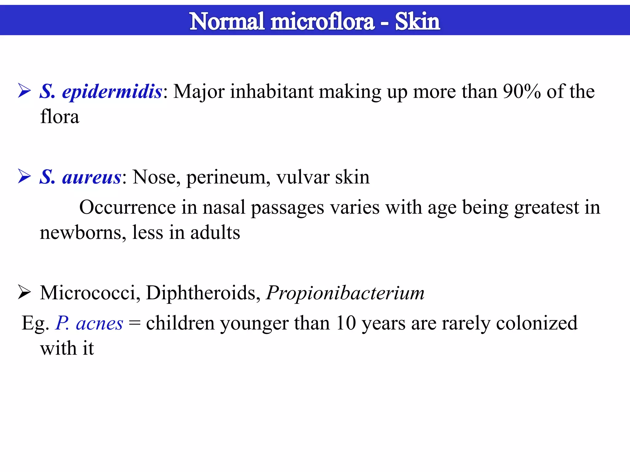 Normal Microflora of Human body | PPTX