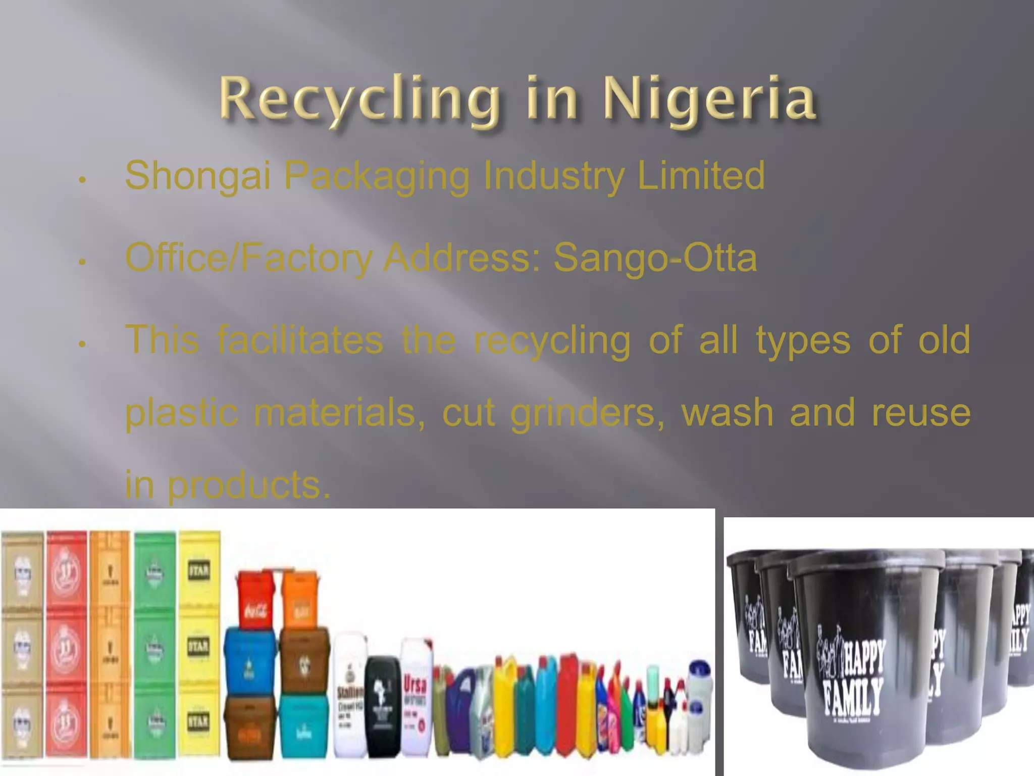 TURNING WASTE TO WEALTH: WASTE TO WEALTH, PATH TO SUSTAINABLE SECURED ...