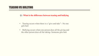 BULLYING AND HOW TO AVOID IT | PPT