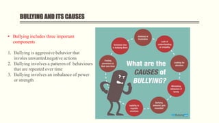 BULLYING AND HOW TO AVOID IT | PPT