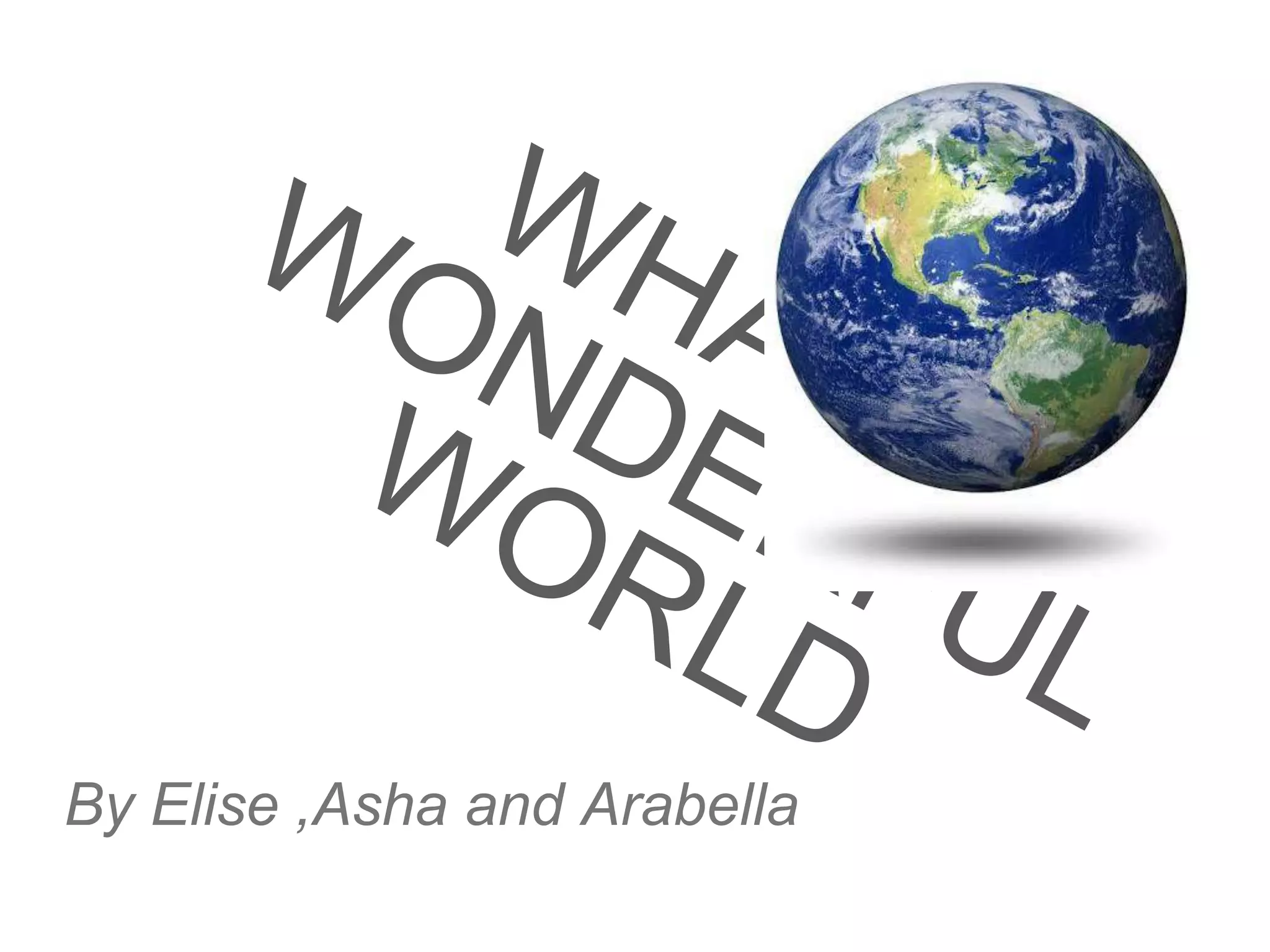 What a Wonderful World - Song Review | PPTX