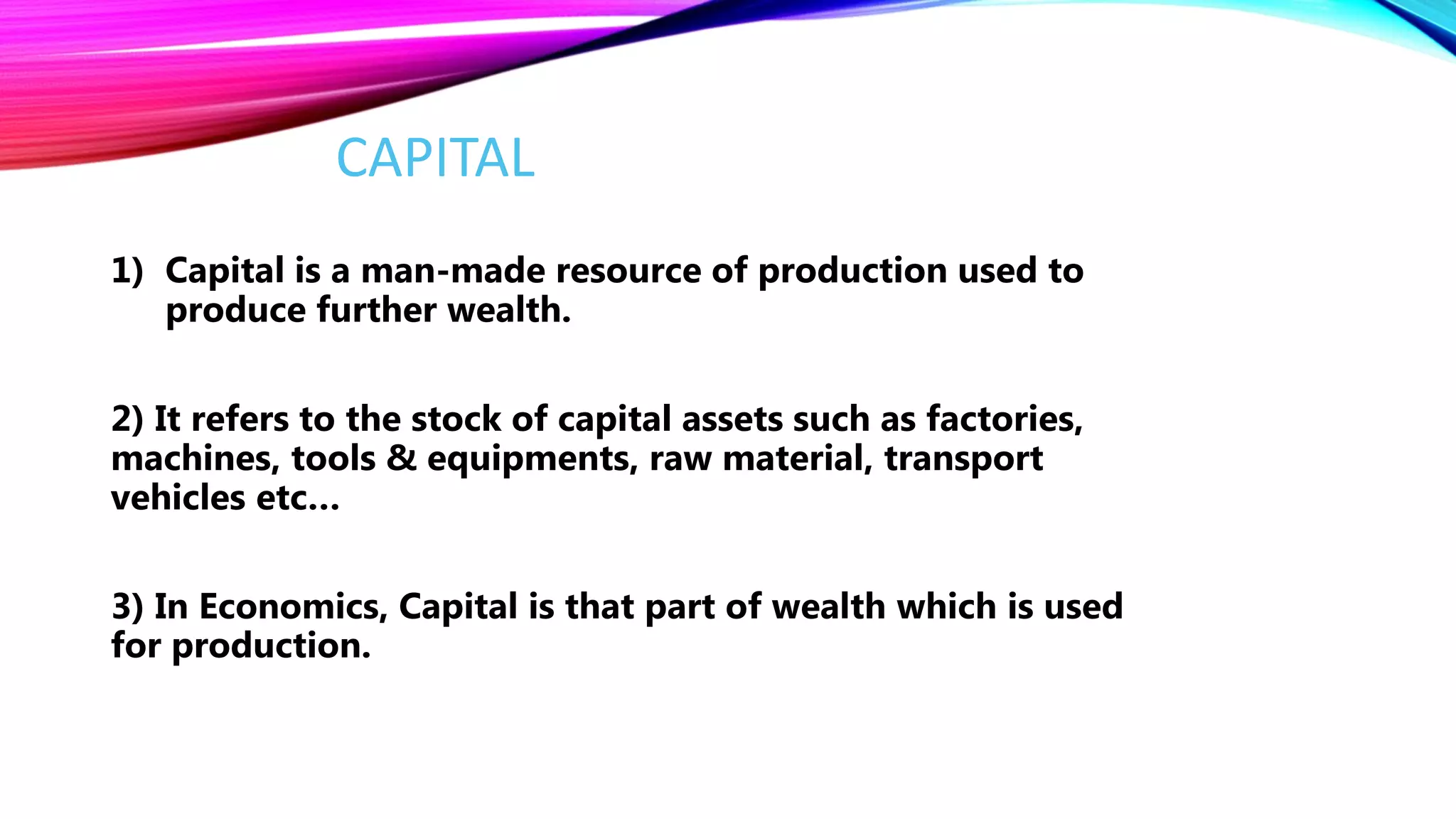 Factors of production | PPTX
