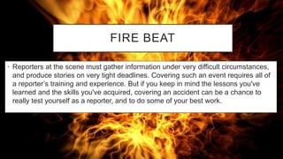 covering beats in journalism | PPTX