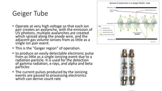 Radiation/Particle Detectors | PPTX
