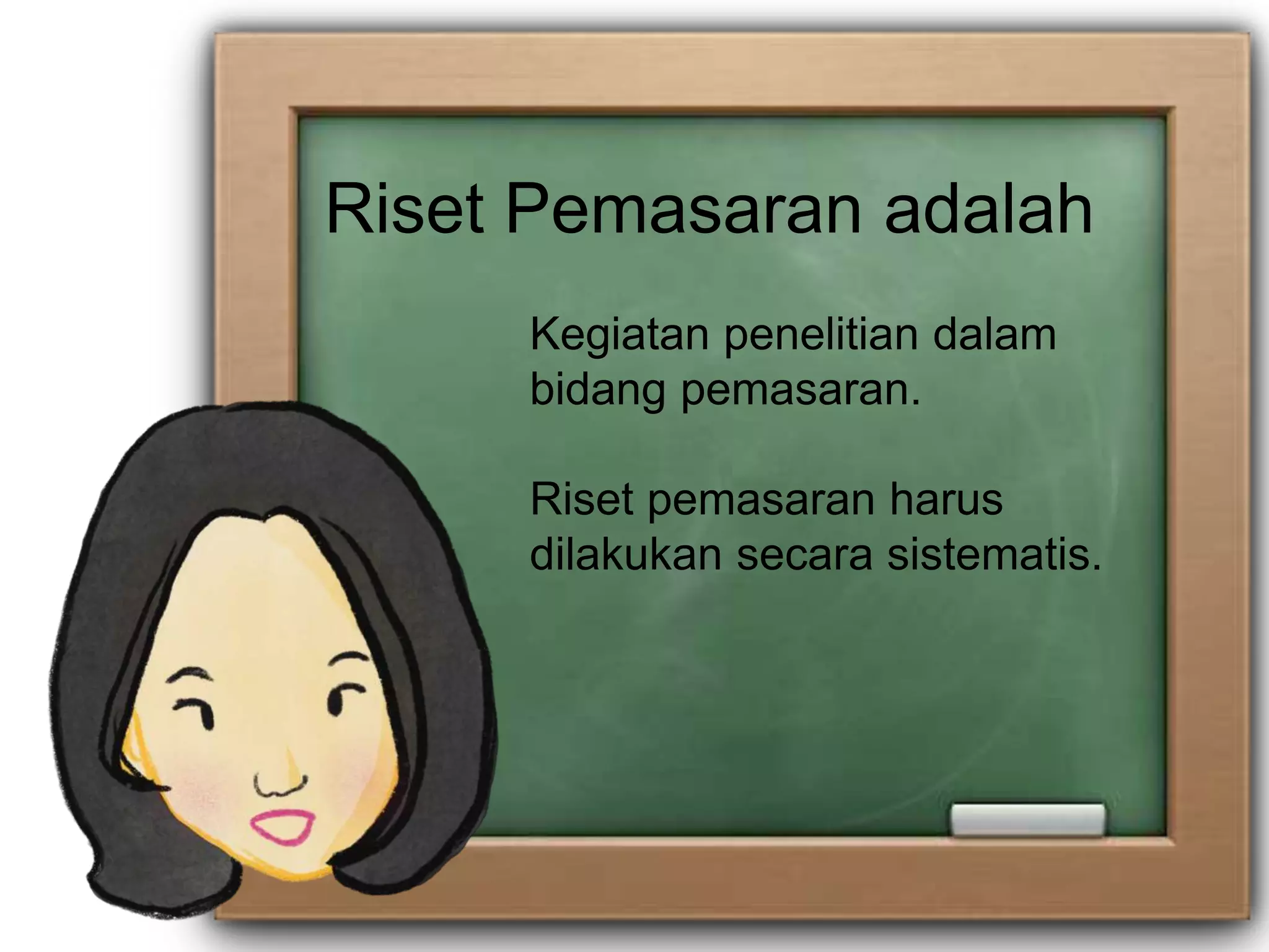 Riset Pemasaran | PPTX