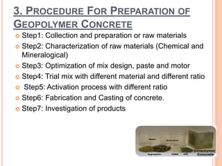 GEOPOLYMER CONCRETE | PPTX