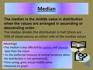 Measures of central tendency | PPTX