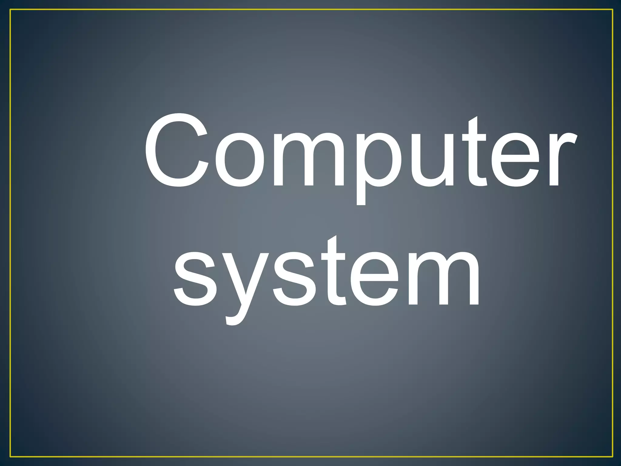 short and sweet introduction of Computer | PPTX | Computer Peripherals | Computing