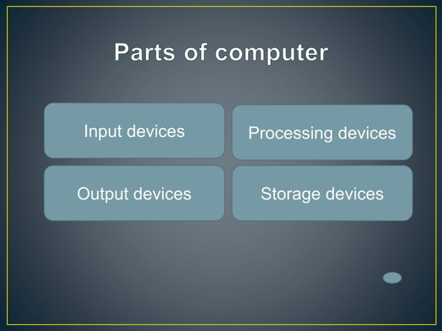 short and sweet introduction of Computer | PPTX | Computer Peripherals | Computing