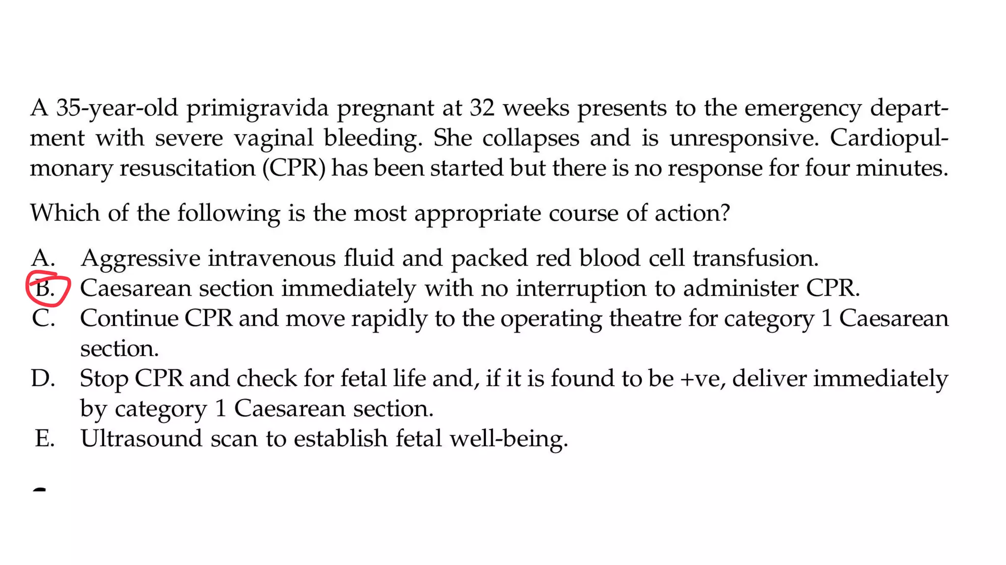 Maternal collapse | PPTX