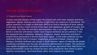 Major plant biome in India . | PDF