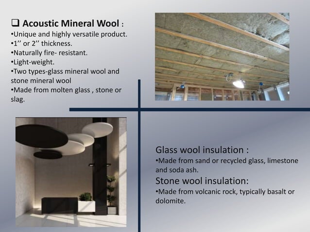 Sound absorber on Ceiling | PPTX