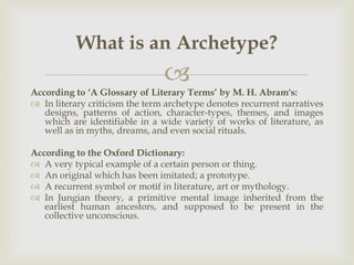 Northrop Frye's "Archetypal Criticism" | PPTX