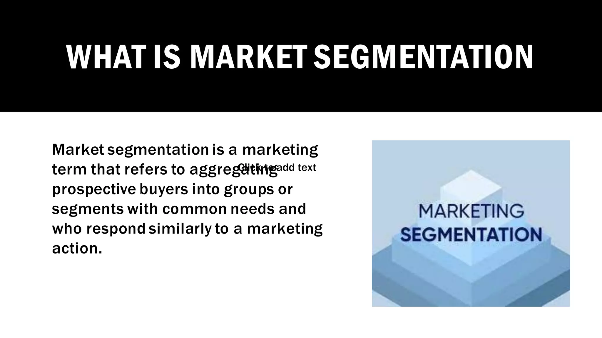 Marketing Segmentation And Behavioral Segmentation Ppt