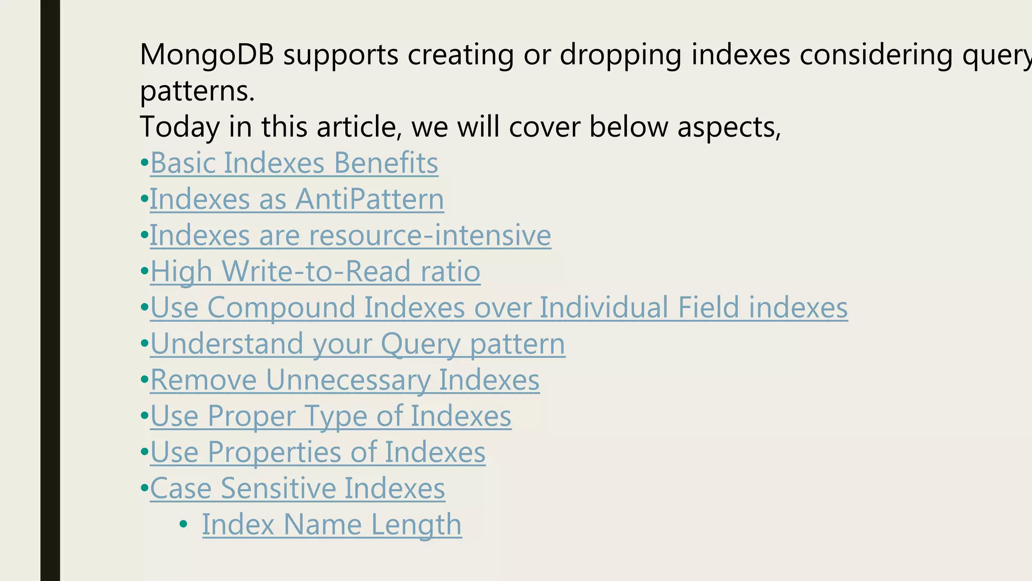Guidelines for indexing and tools | PPT