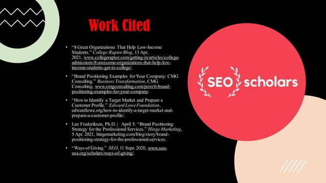 SEO SCHOLARS Reminisce Campaign | PPT