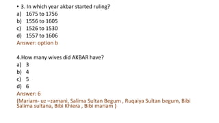 Akbar the great | PPTX