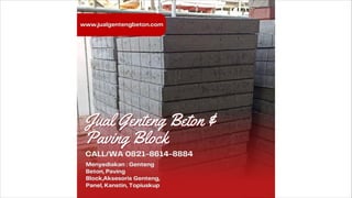 KUALITAS TERBAIK, Grass Block Paving Rumput | PPT