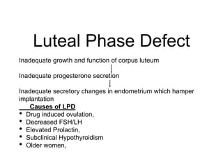 Ovarian causes of female infertility obgy | PPTX