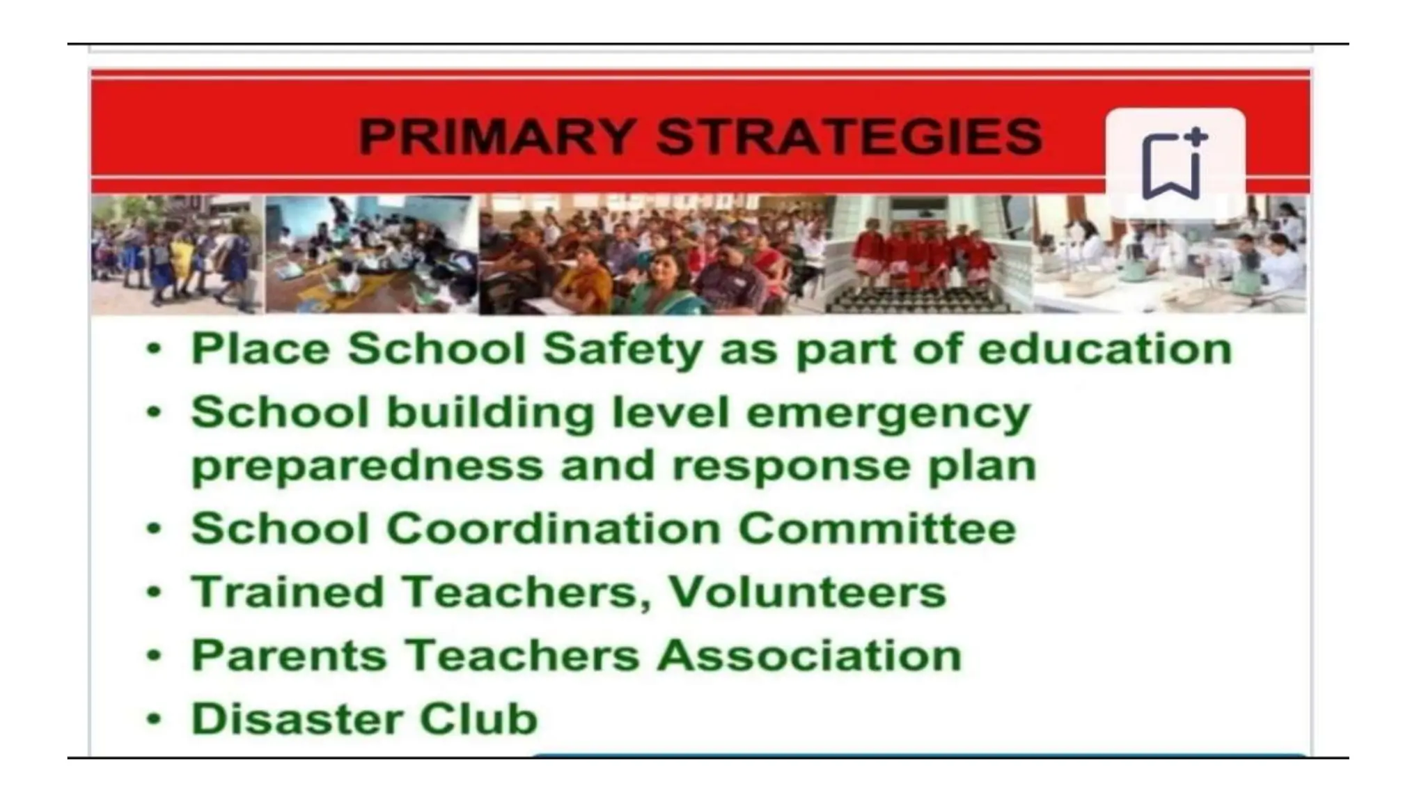disaster management and safety in schools | PPTX