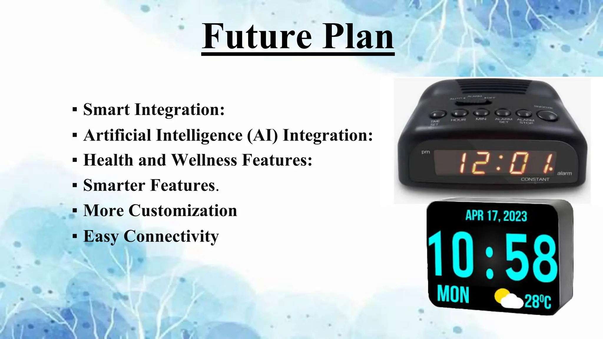 Best presentation based on digital clock | PPT