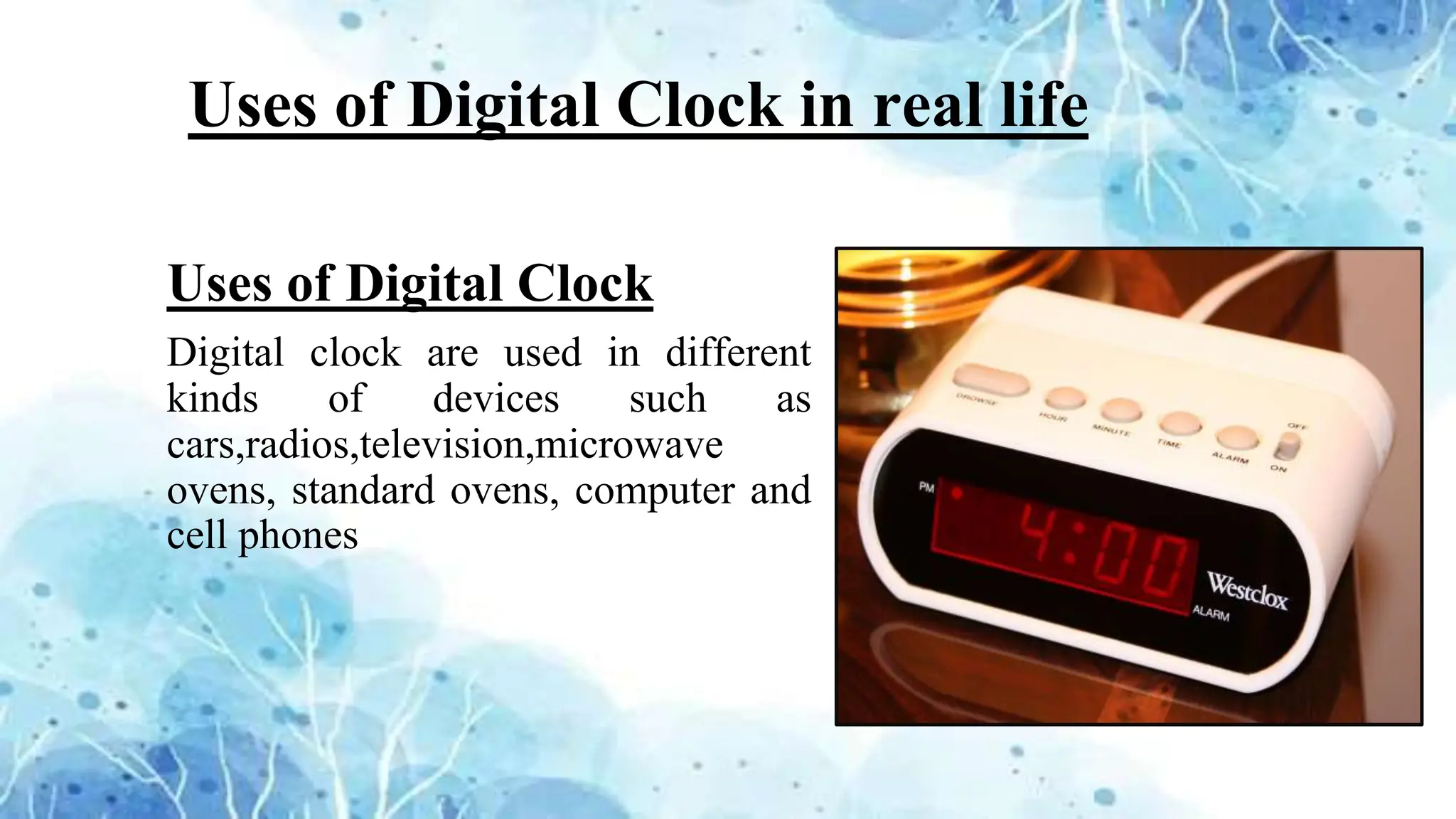 Best presentation based on digital clock | PPT