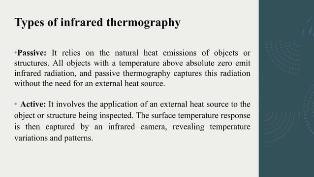 Infrared Thermography Nondestructive Testing And Evaluation In Structural Analysis Ppt