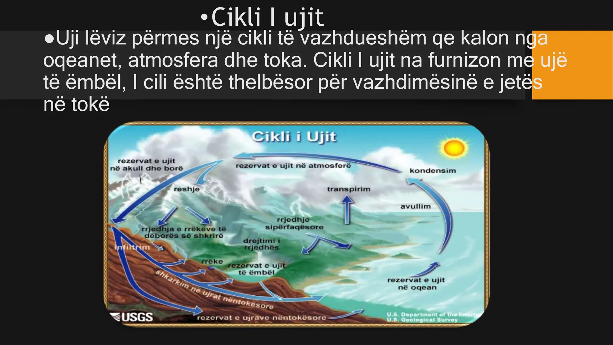 Projekt gjeografi/ Hidrosfera Klasa XI | PPTX