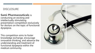 Functional Dyspepsia - Case Study Gastroenterology | PPTX