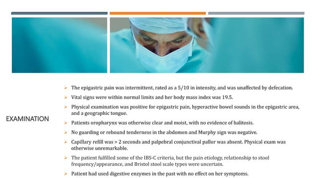 Functional Dyspepsia - Case Study Gastroenterology | PPTX
