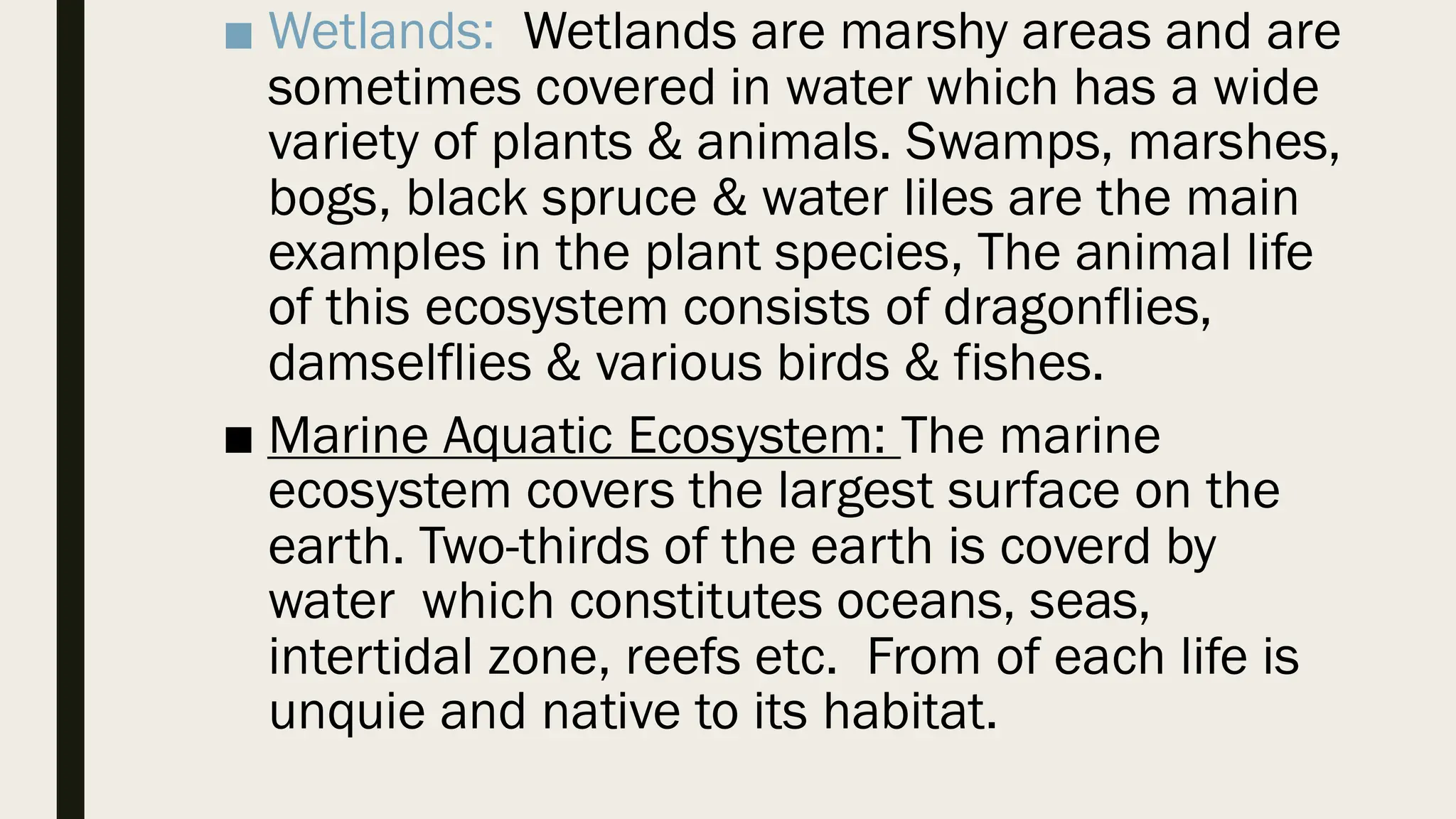 Presentation (4).pdf aquatic ecosystems ppt | PPT