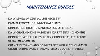 Presentation bundle approach s nursing sec | PPTX | Infectious Diseases ...