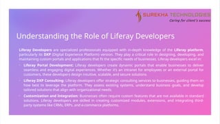 The Expertise of Liferay Developers: Building Custom Solutions | PPTX