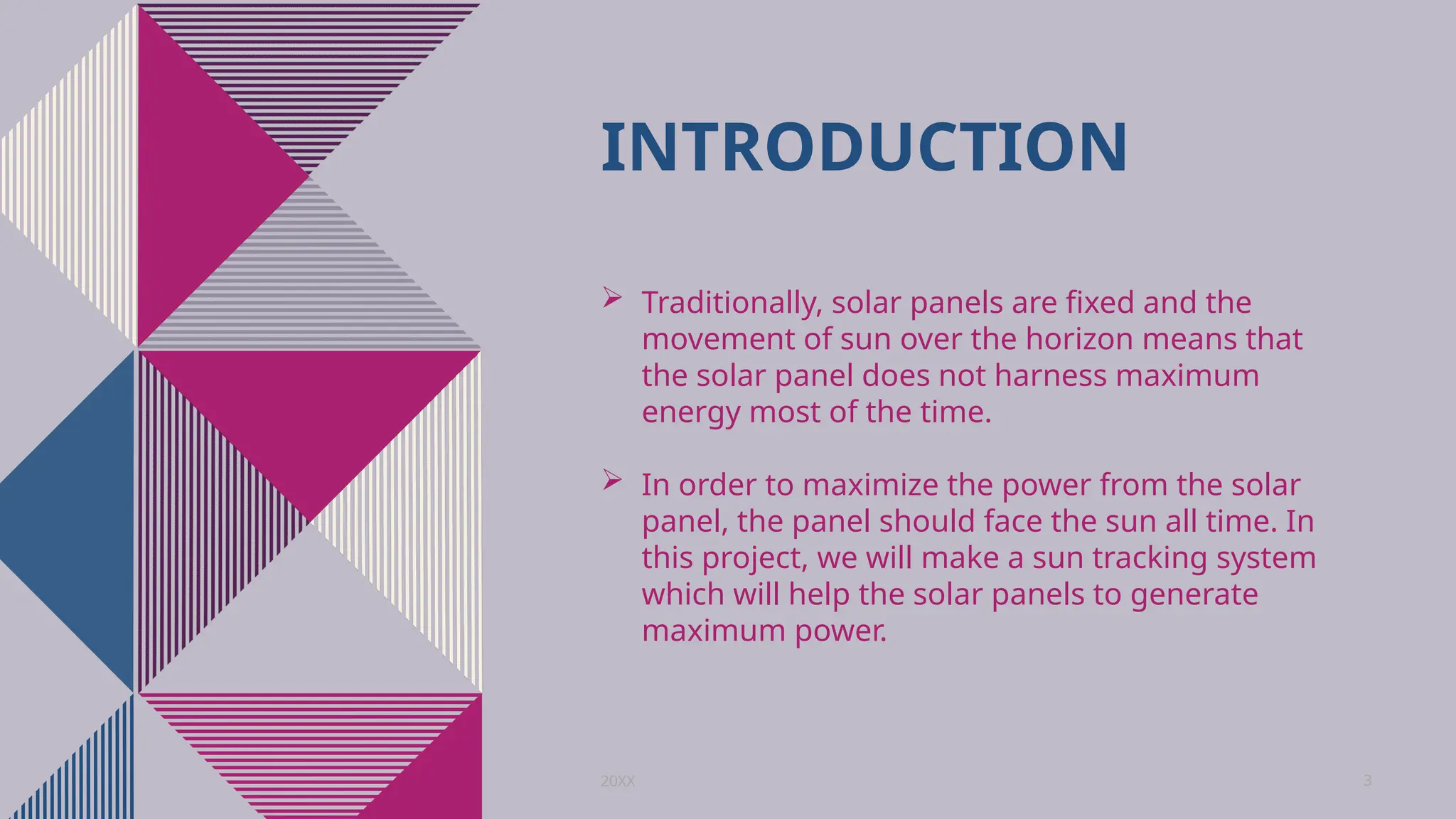 Presentation 4.pptx sun trackking solar panel | PPT