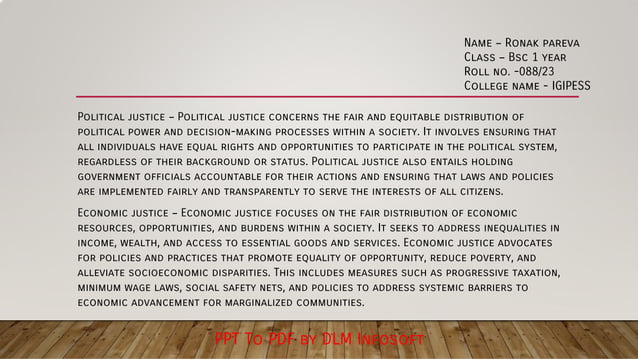 Presentation on Indian constitutional values. | PPT