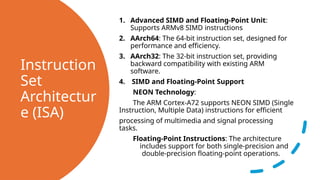 Arm cortex a72 processor is the presentation.pptx