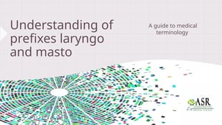 Anatomical prefixes laryngo and masto | PPTX