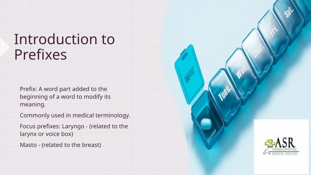 Anatomical prefixes laryngo and masto | PPT